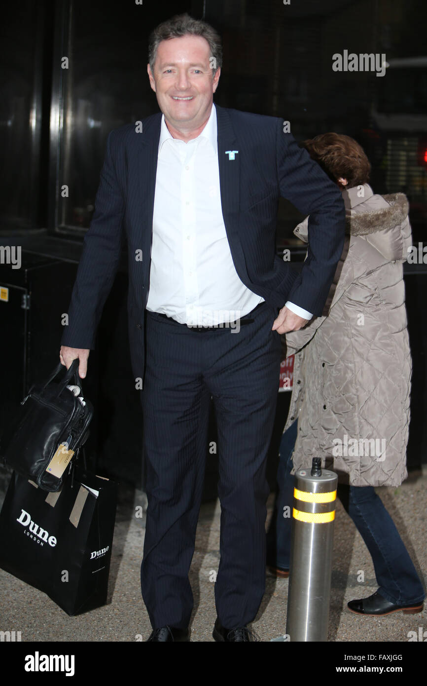 Piers Morgan outside ITV Studios Featuring: Piers Morgan Where: London ...