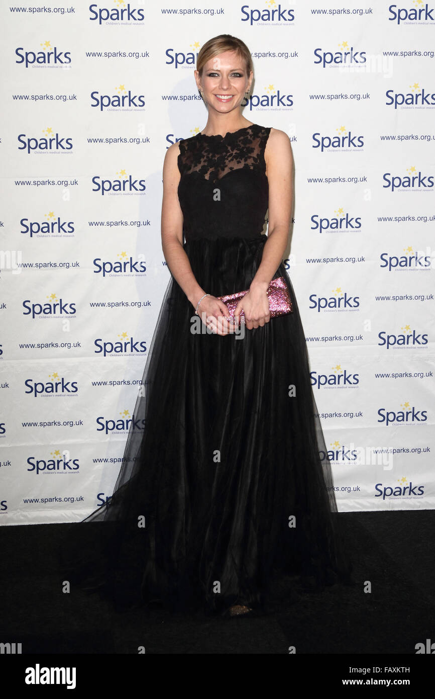 Sparks Winter Ball at Old Billingsgate, London Featuring: Rachel Riley ...