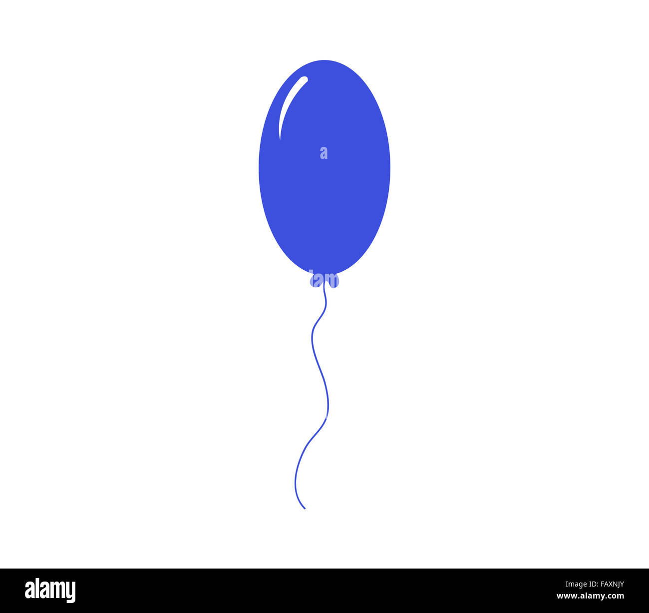 balloons on white background Stock Photo - Alamy