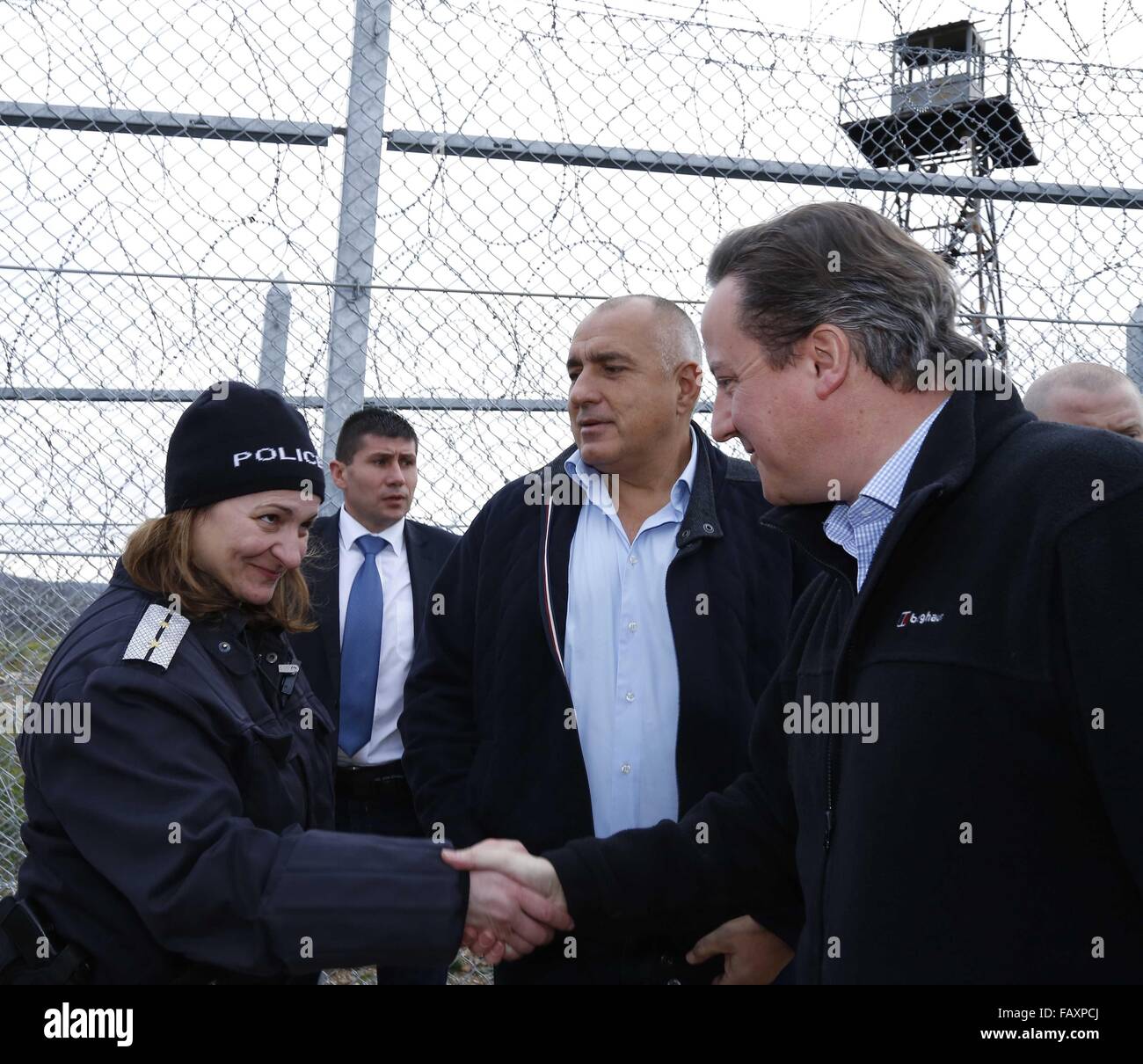 Prime minister David Cameron and Bulgarian Prime minister Boyko Borisov ...