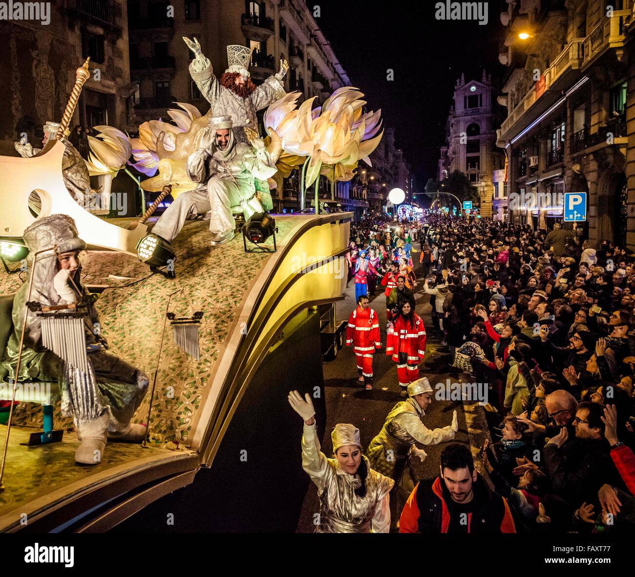 Three kings parade spain hi-res stock photography and images - Alamy