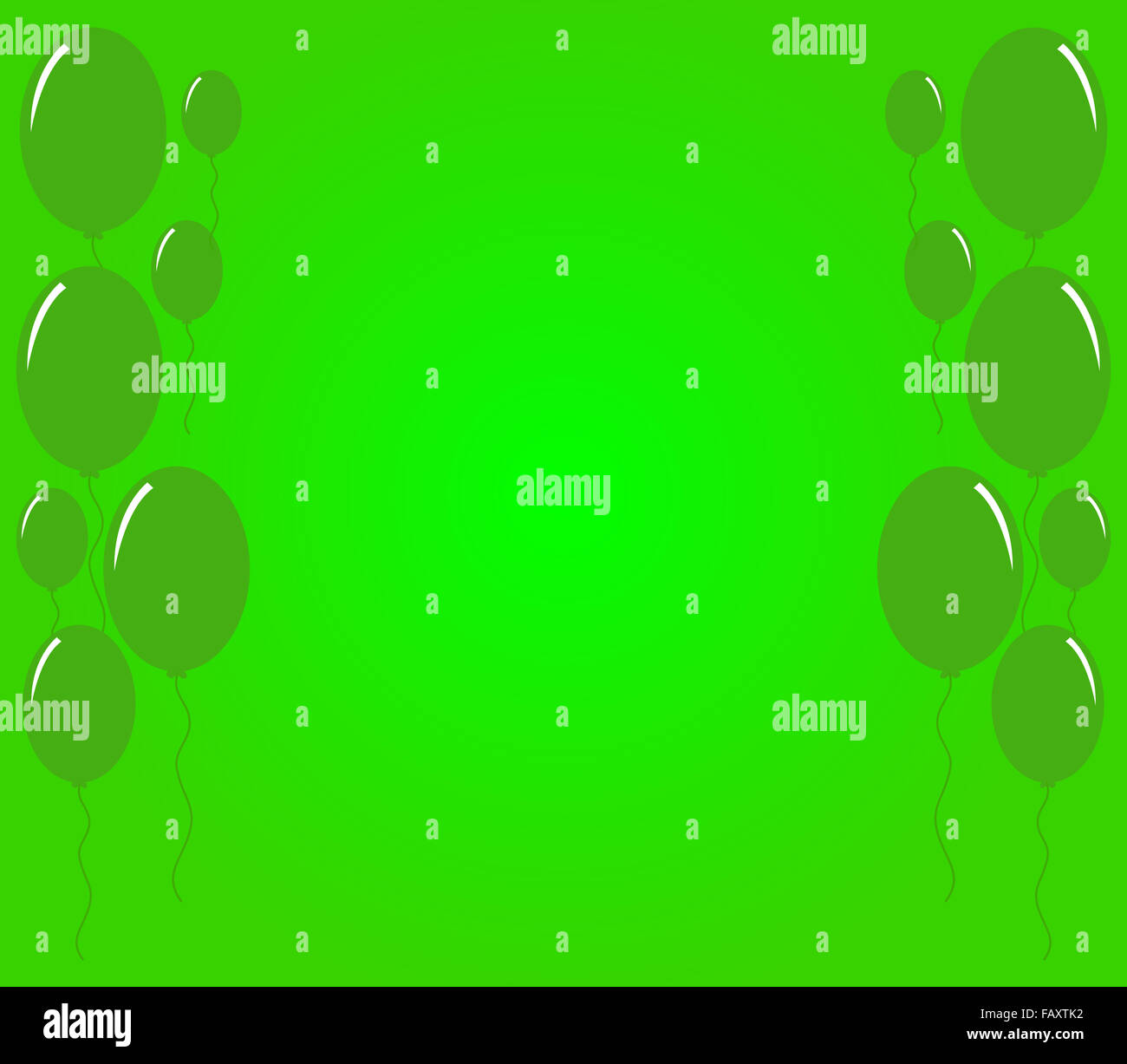 balloons on white background Stock Photo - Alamy