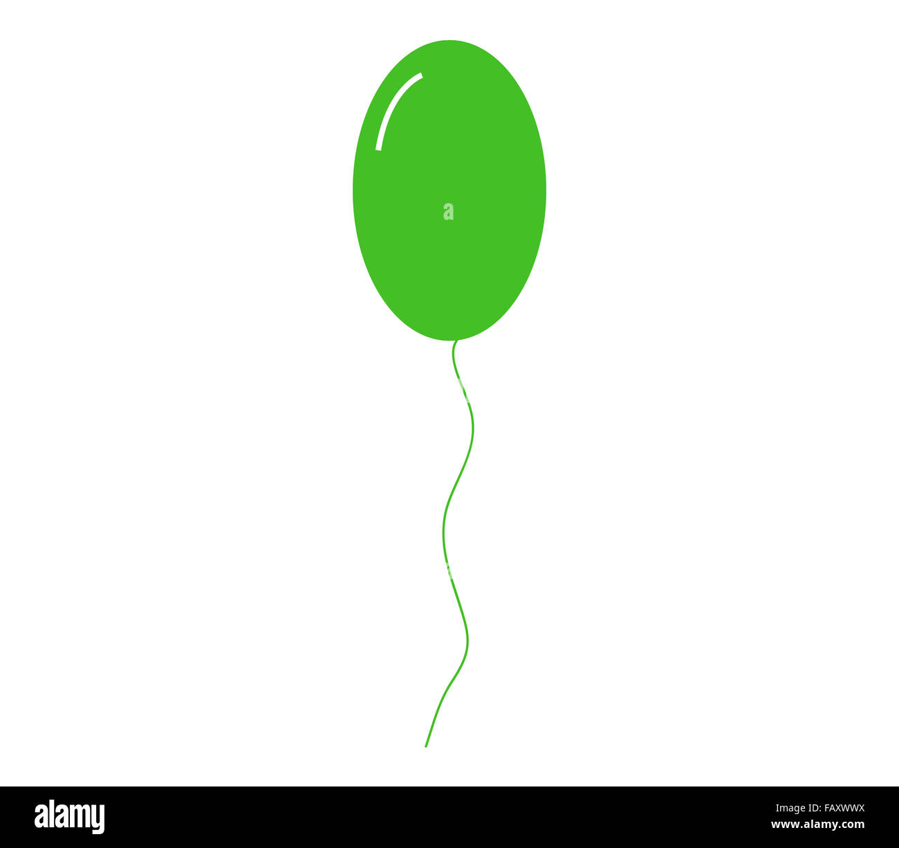balloons on white background Stock Photo - Alamy