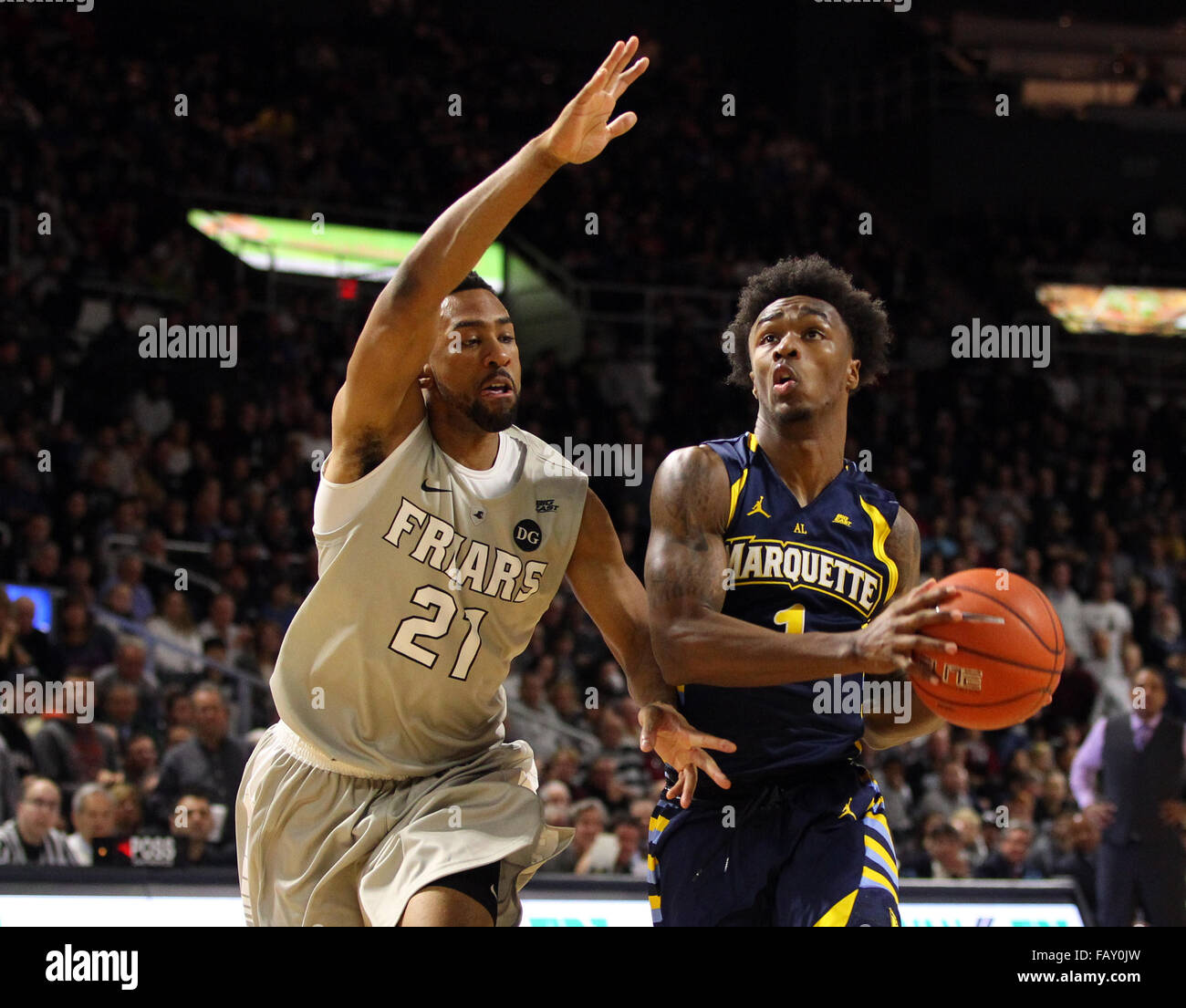 Marquette golden eagles guard duane wilson 1 hi-res stock photography ...