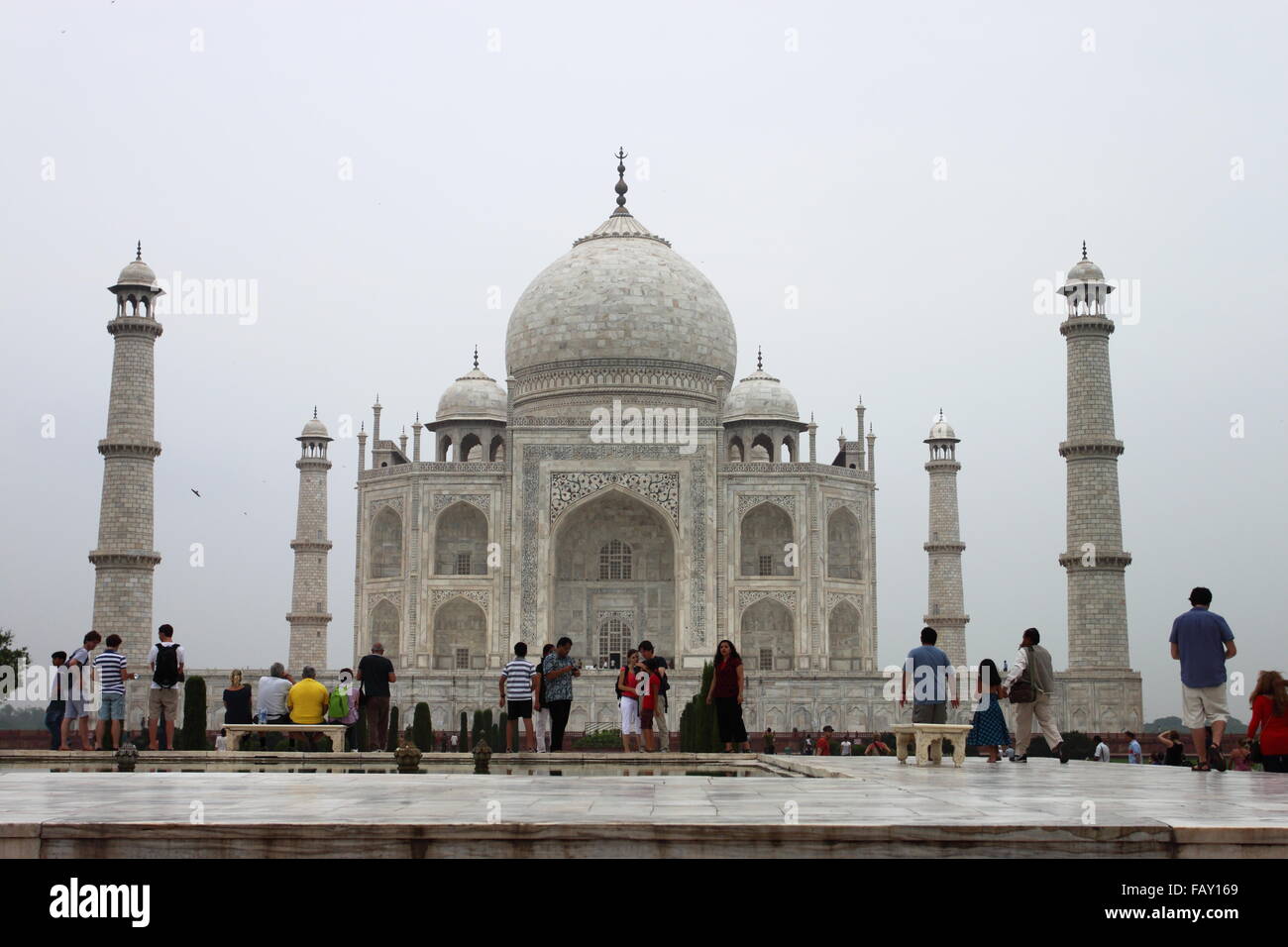 Taj Mahal monument, India Stock Photo - Alamy