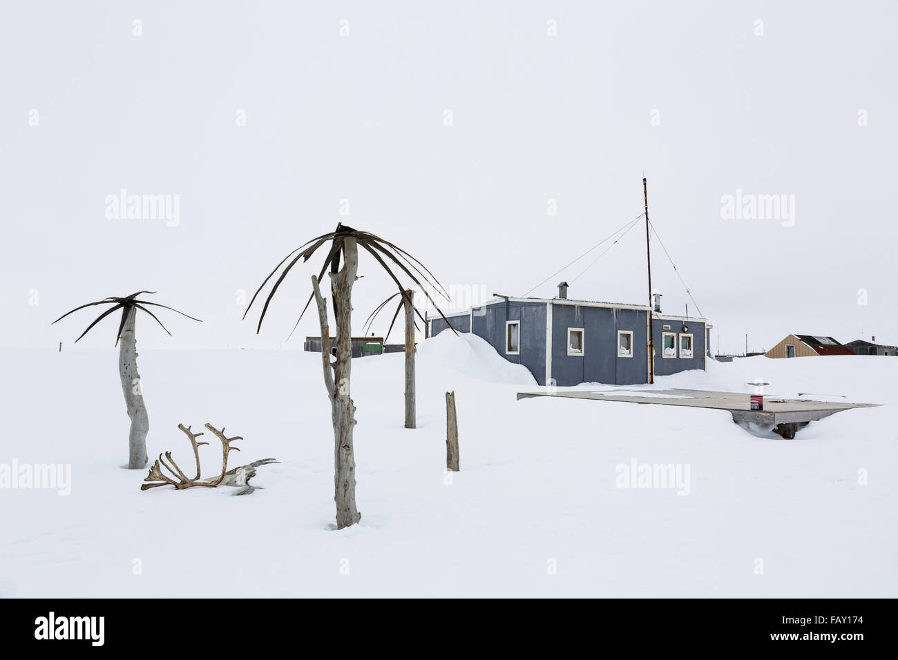 Barrow alaska house hi-res stock photography and images - Alamy