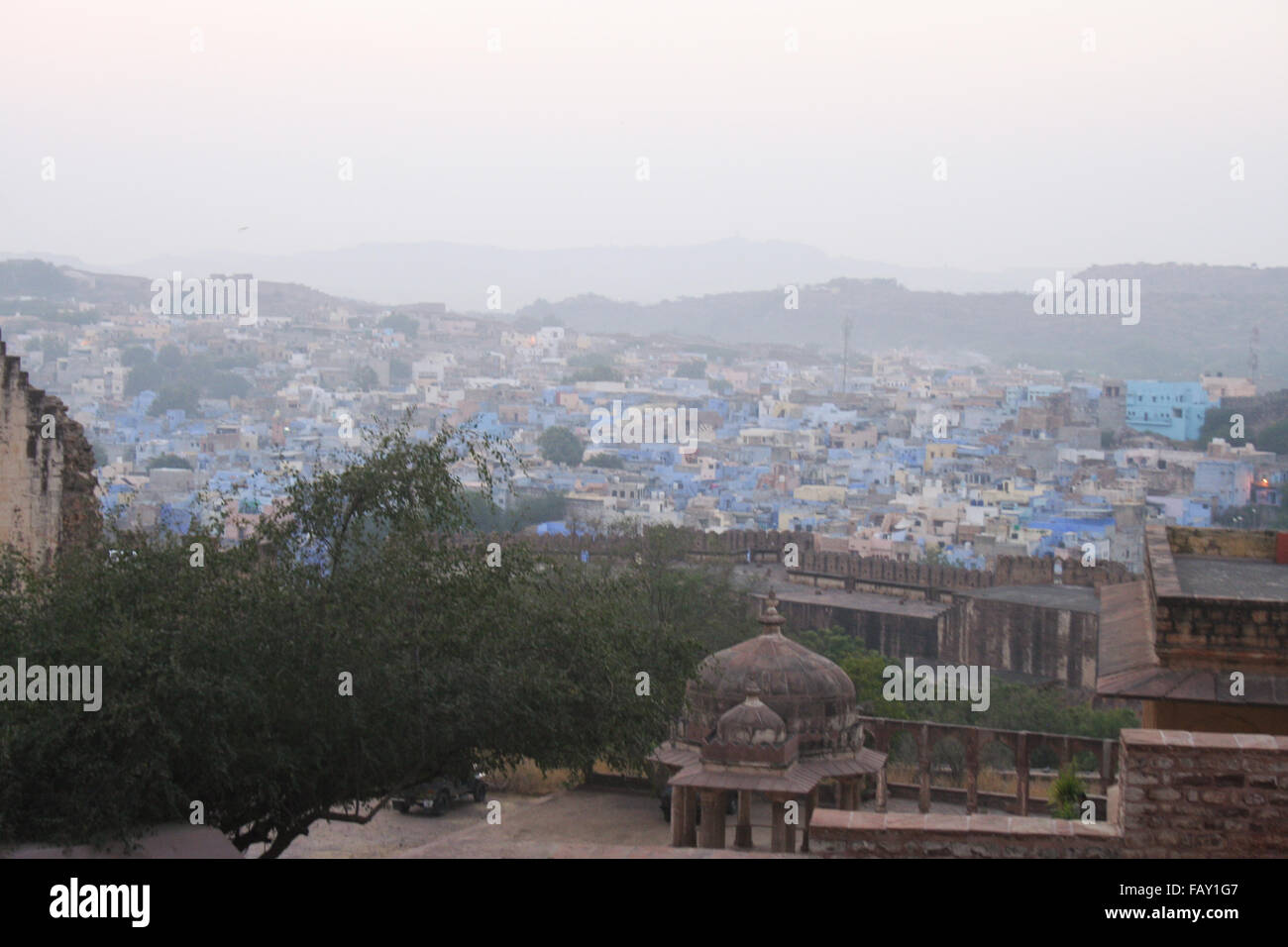 Jodhpur blue building view hi-res stock photography and images - Alamy