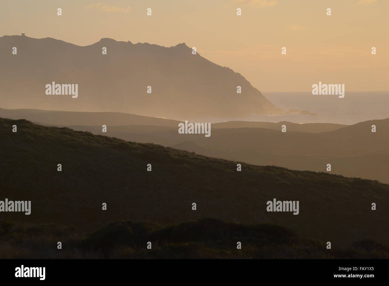 Sunset at Point Reyes National Seashore, CA Stock Photo - Alamy