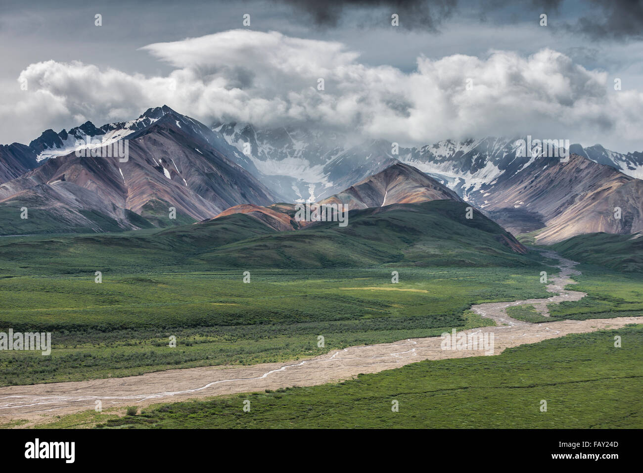 Polychrome mountain range hi-res stock photography and images - Alamy