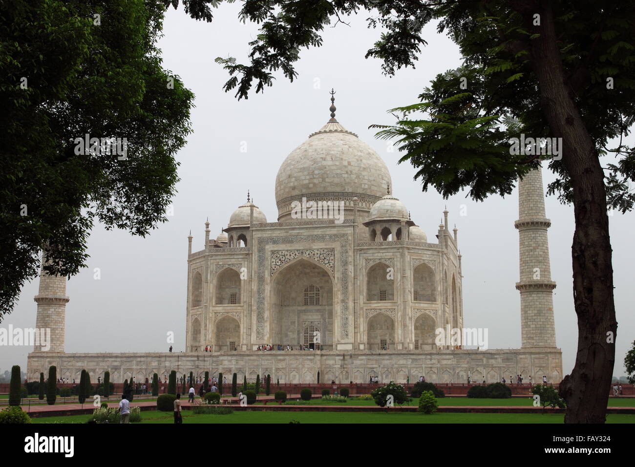 Taj Mahal monument, India Stock Photo - Alamy