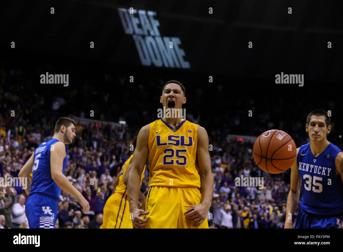 Baton Rouge, LA, USA. 05th Jan, 2016. LSU Tigers forward Ben Simmons ...