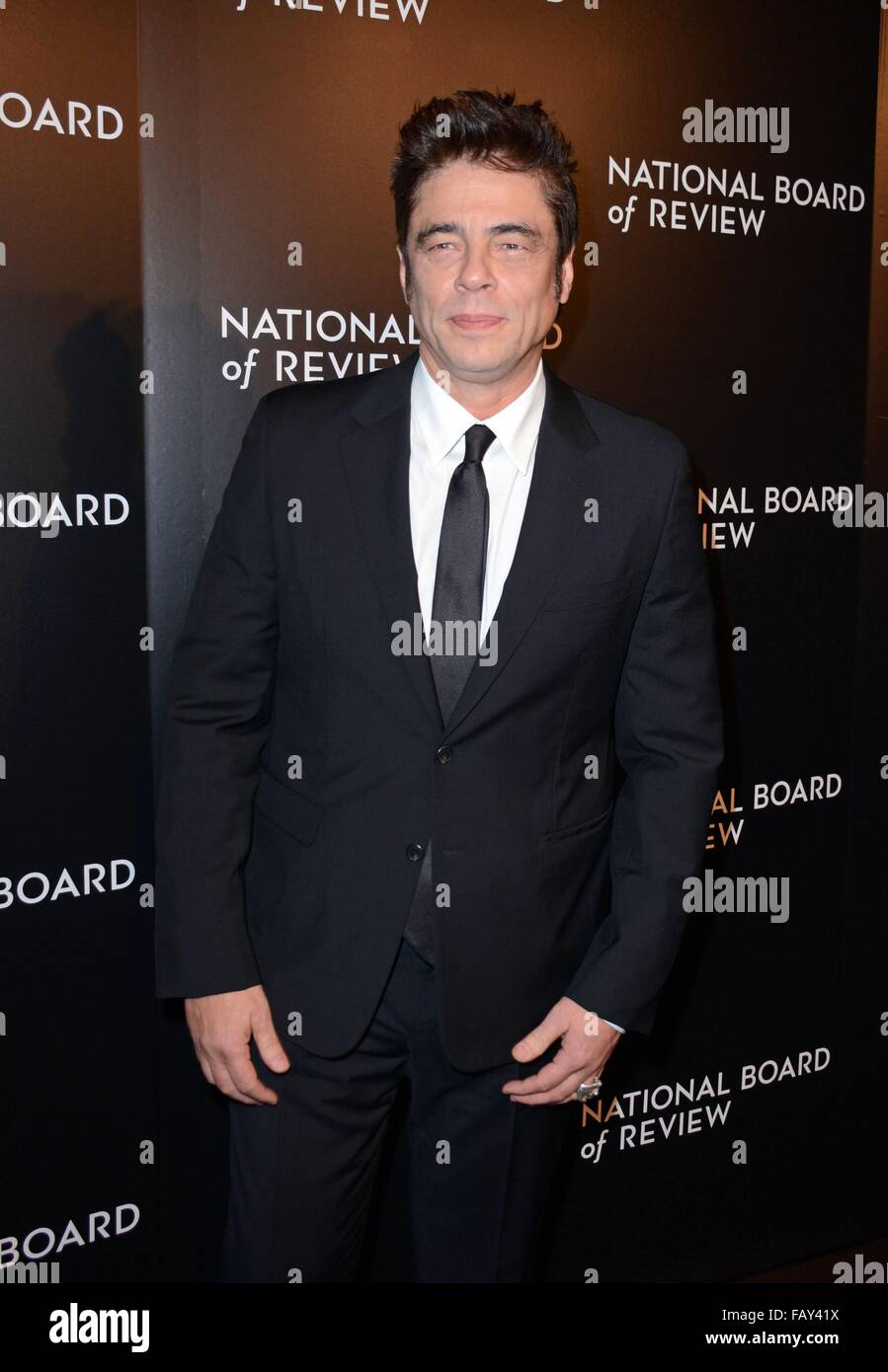New York, NY, USA. 5th Jan, 2016. Benicio Del Toro at arrivals for The ...