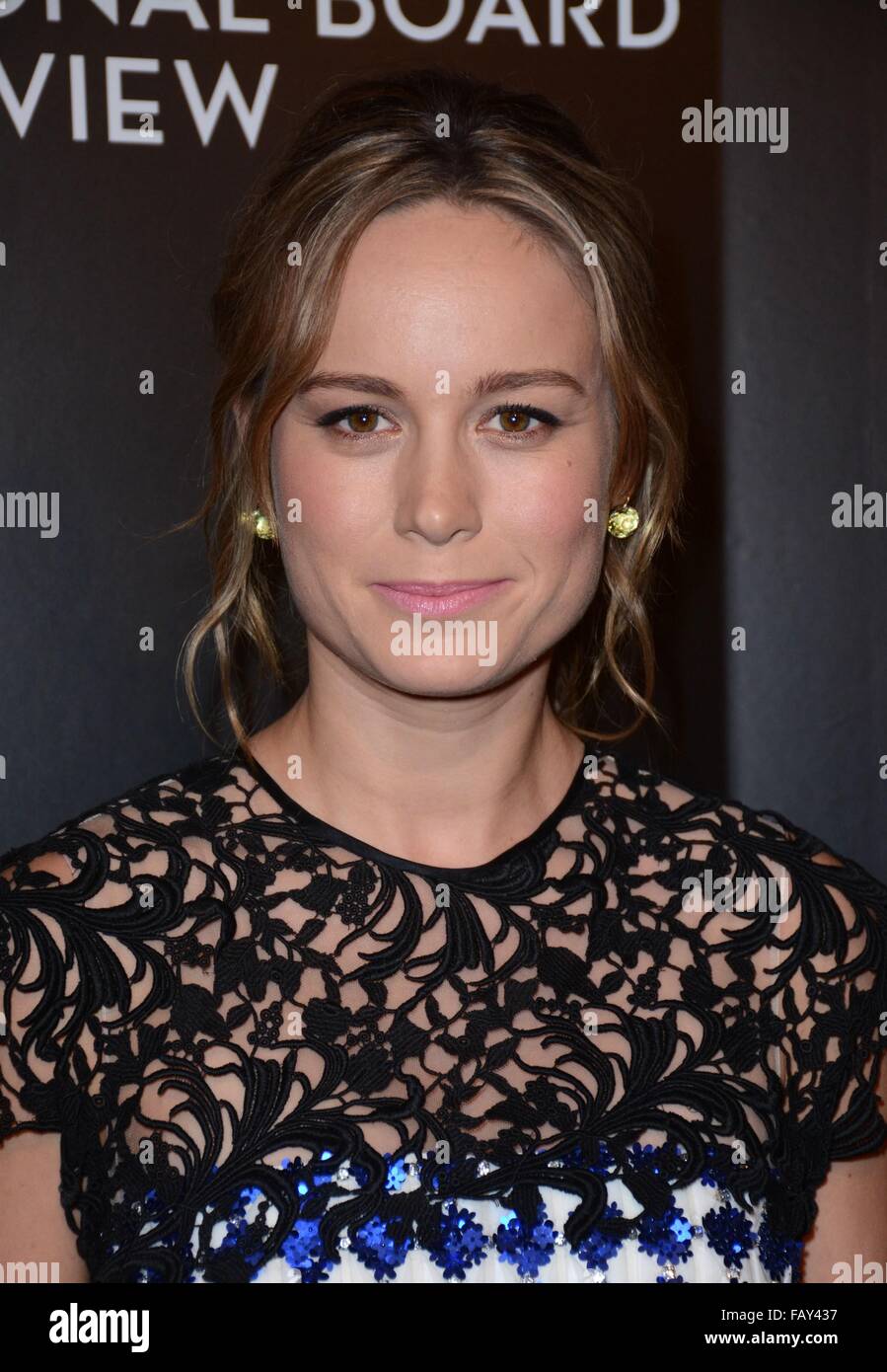 New York, NY, USA. 5th Jan, 2016. Brie Larson at arrivals for The ...