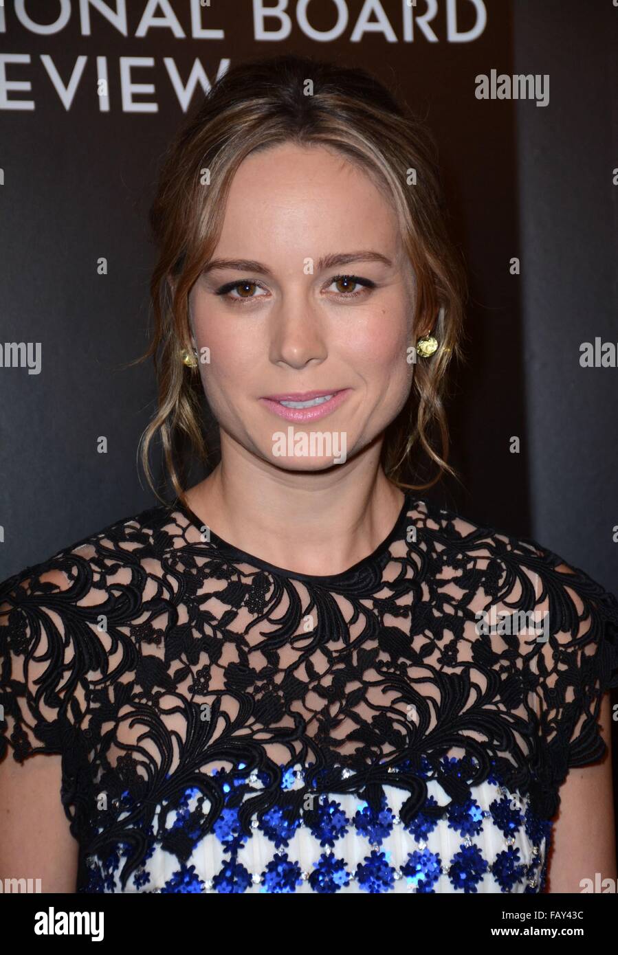 New York, NY, USA. 5th Jan, 2016. Brie Larson at arrivals for The ...