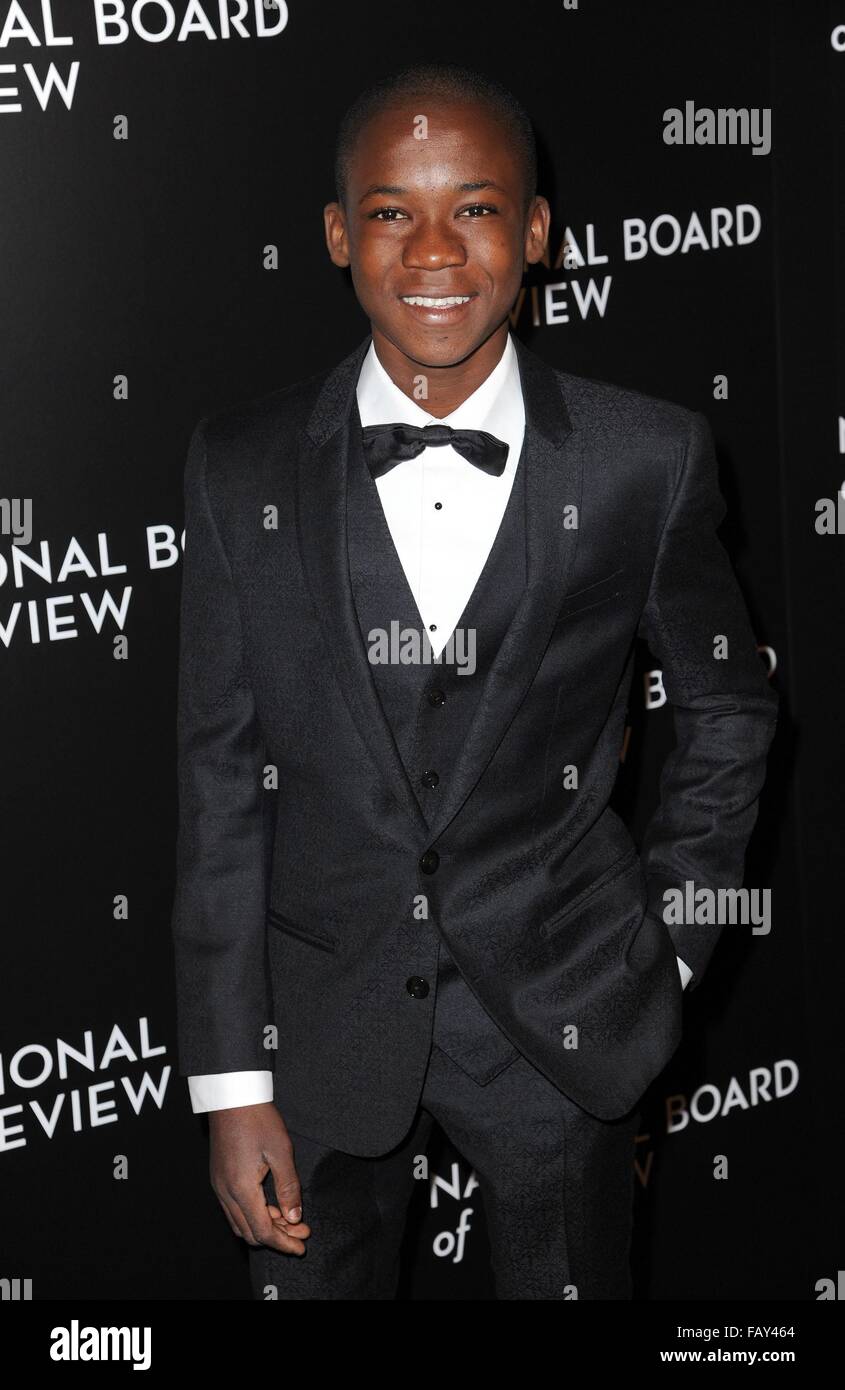 New York, NY, USA. 5th Jan, 2016. Abraham Attah at arrivals for The ...