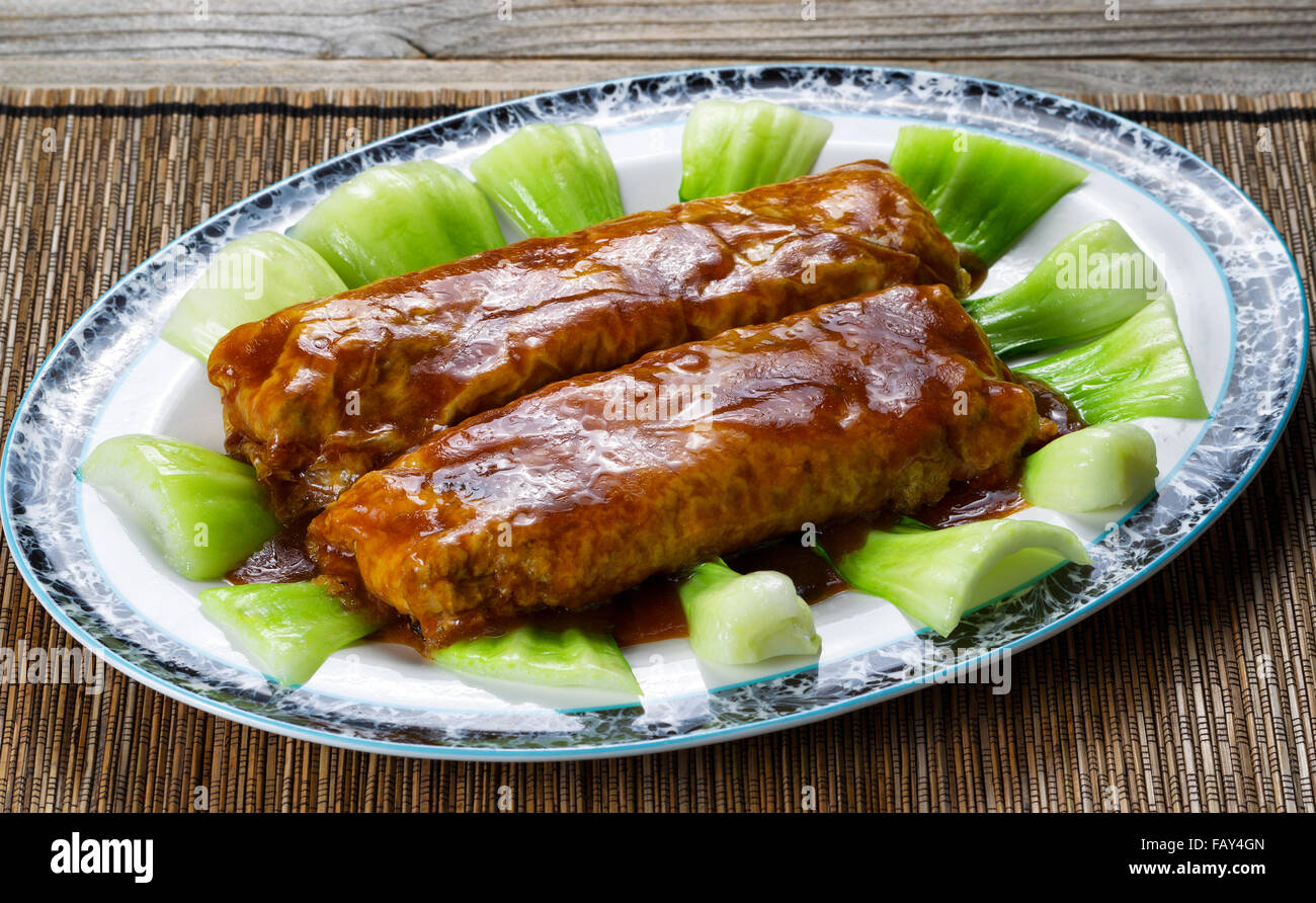 Meat wrapped hi-res stock photography and images - Alamy