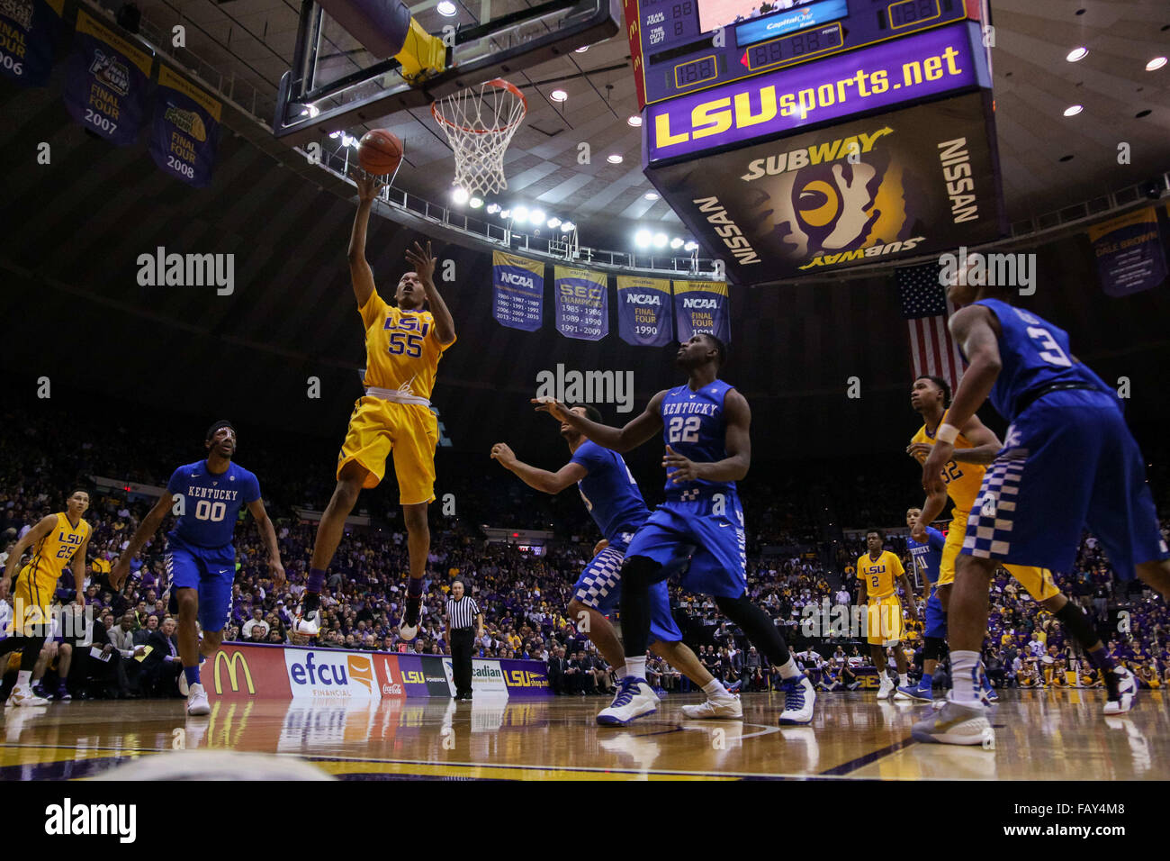 Baton Rouge, LA, USA. 05th Jan, 2016. LSU Tigers guard Tim Quarterman ...