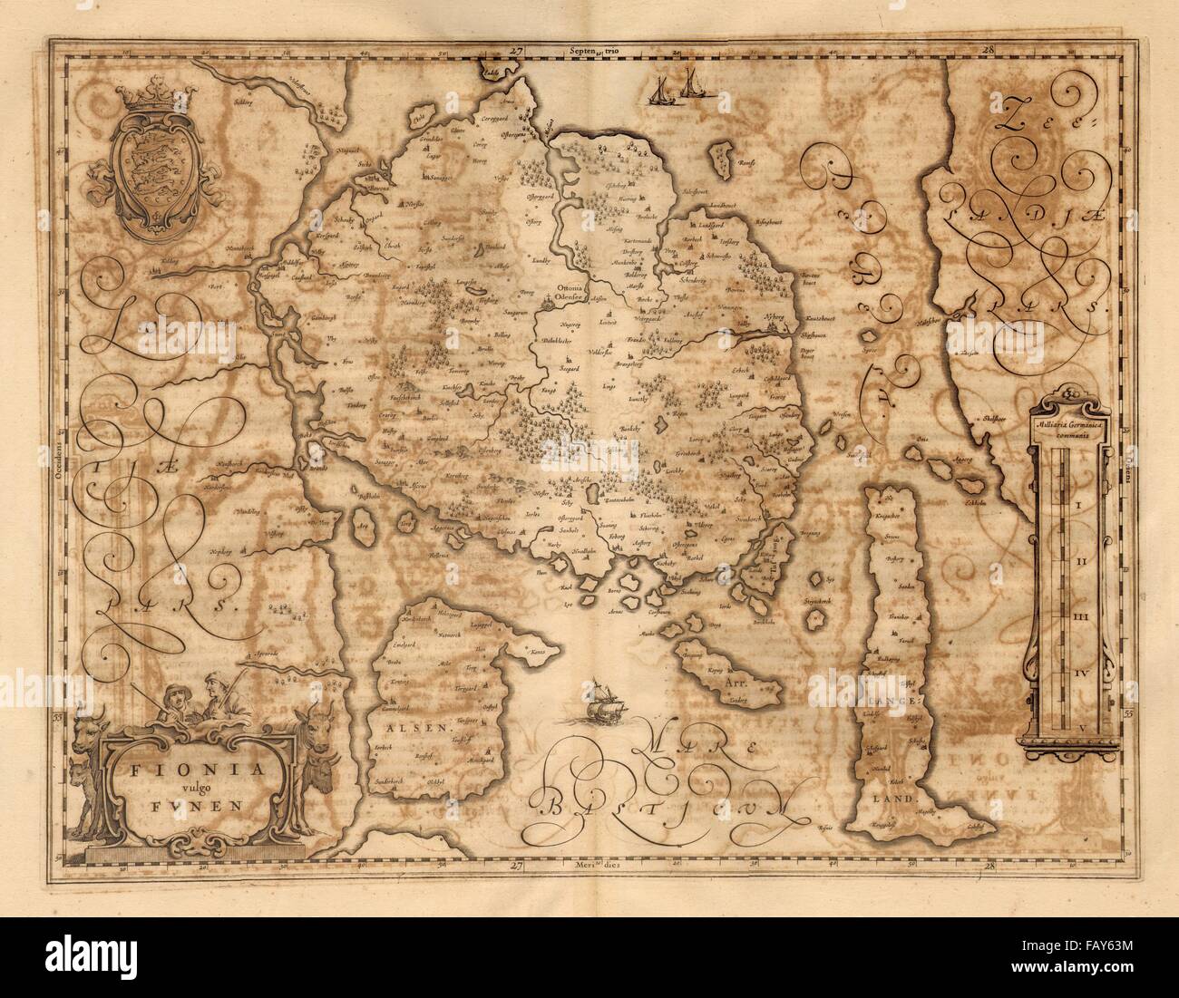 Map of denmark, als hi-res stock photography and images - Alamy