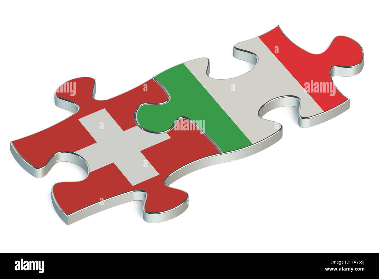 Switzerland italy flag hi-res stock photography and images - Alamy