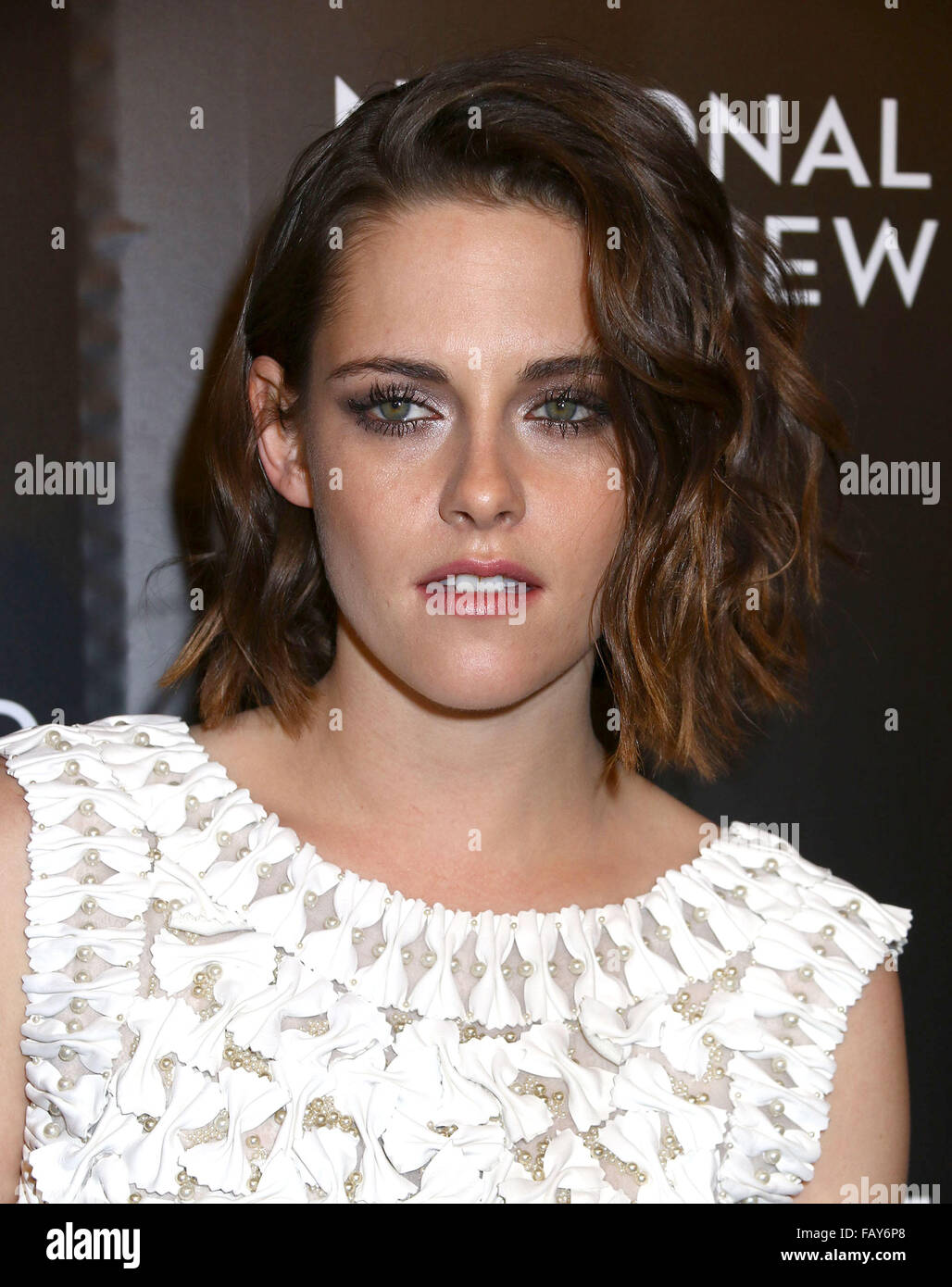 New York, New York, USA. 5th Jan, 2016. Actress KRISTEN STEWART attends ...