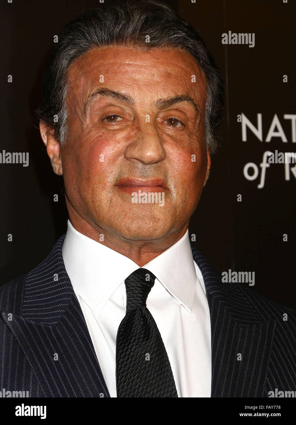 New York, New York, USA. 5th Jan, 2016. Actor SYLVESTER STALLONE ...