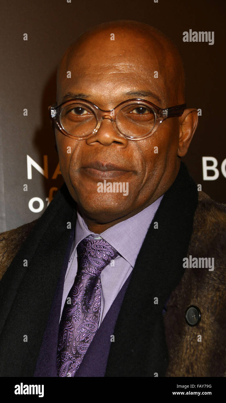 New York, New York, USA. 5th Jan, 2016. Actor SAMUEL L. JACKSON attends ...