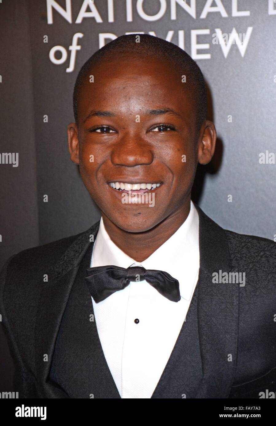 New York, NY, USA. 5th Jan, 2016. Abraham Attah at arrivals for The ...