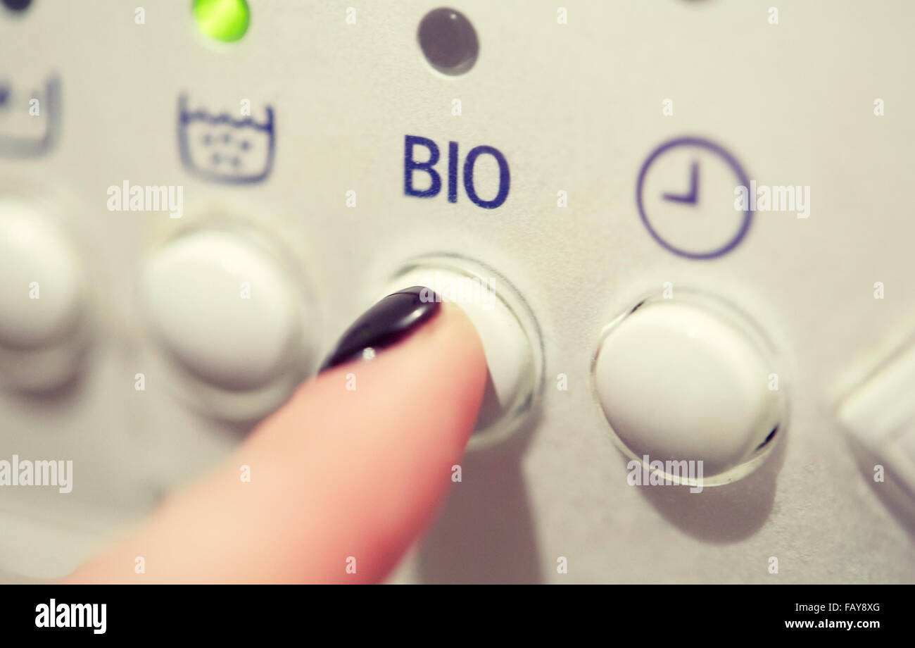 Washing machine buttons hi-res stock photography and images - Alamy