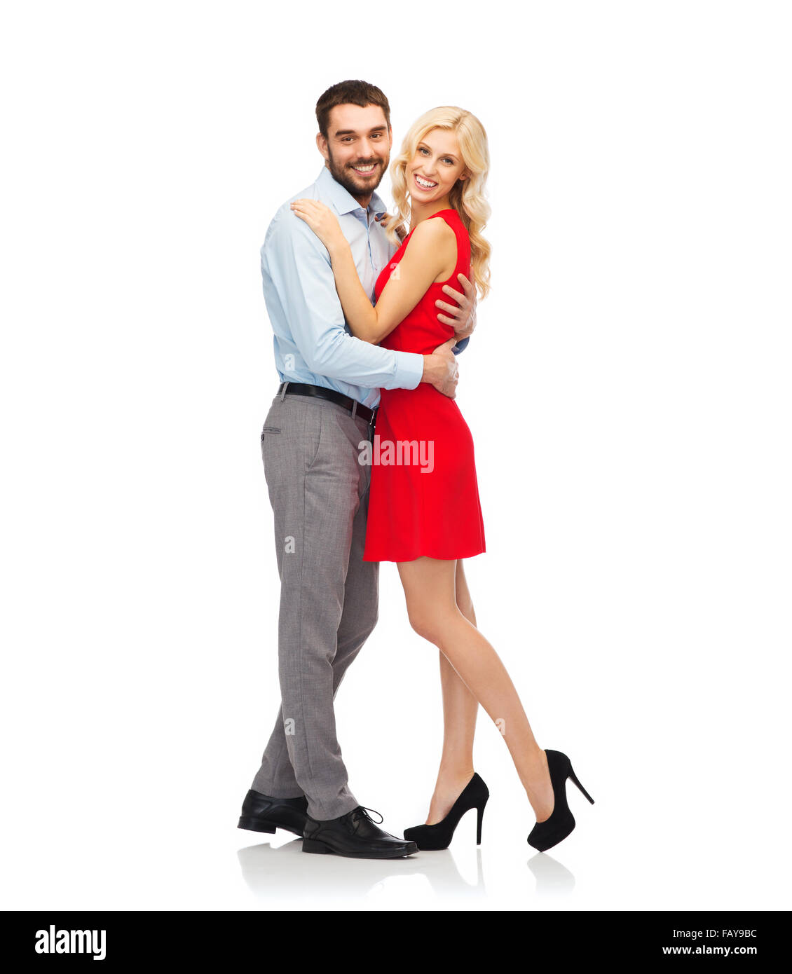 happy couple hugging Stock Photo - Alamy