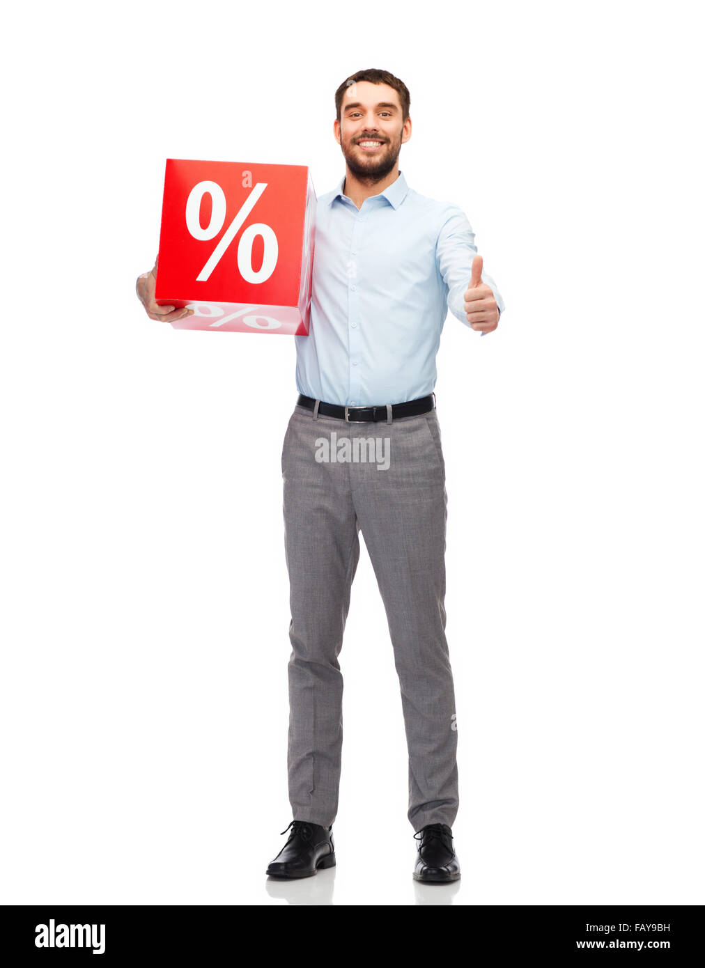 Shopping concept happy man Cut Out Stock Images & Pictures - Alamy