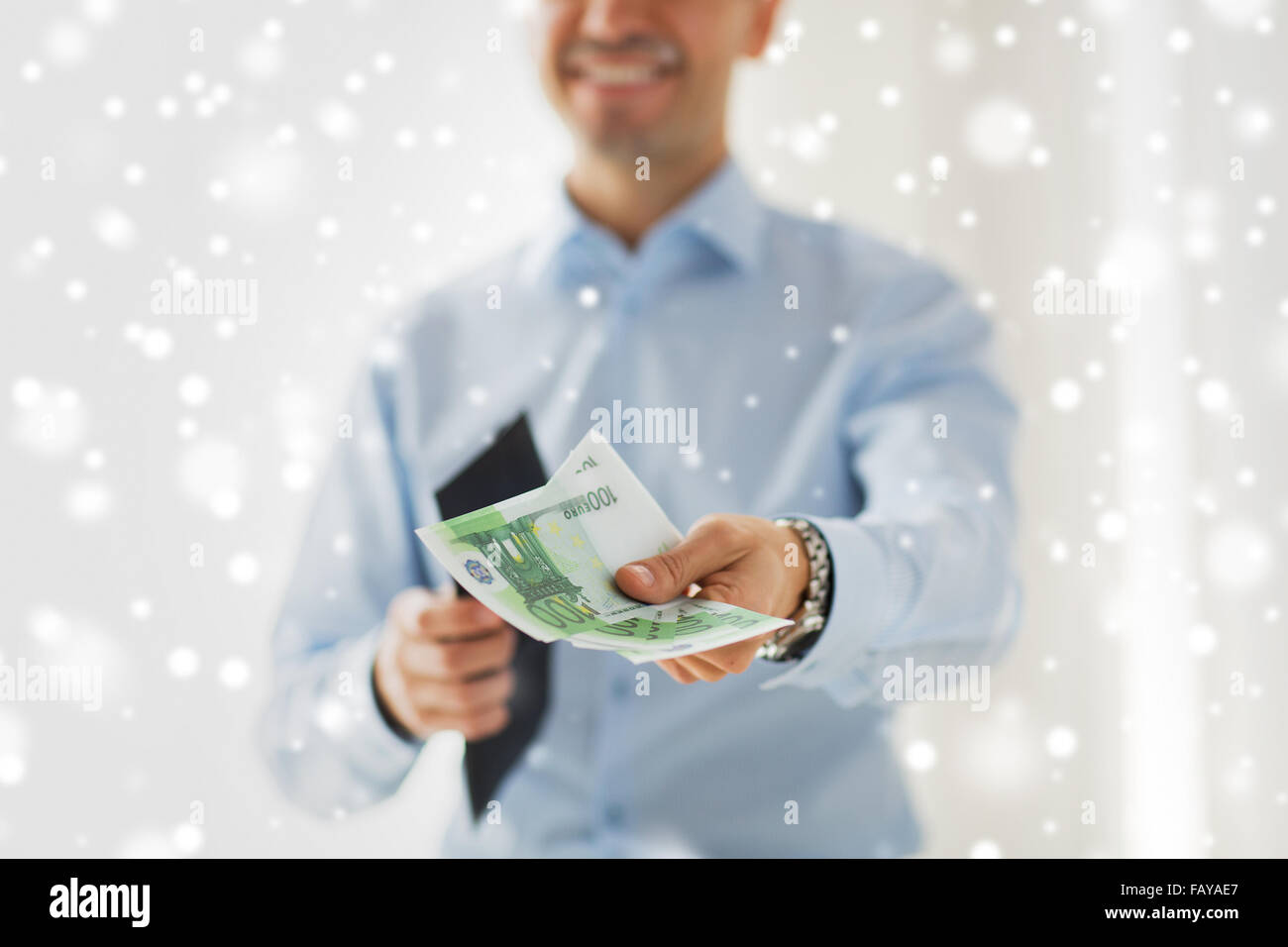 close up of businessman hands holding money Stock Photo - Alamy