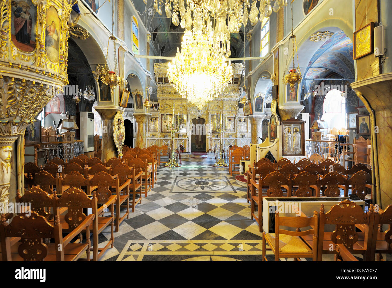 Assumption of the Virgin Mary Orthodox Church, Pyrgi, Chios, Greece ...
