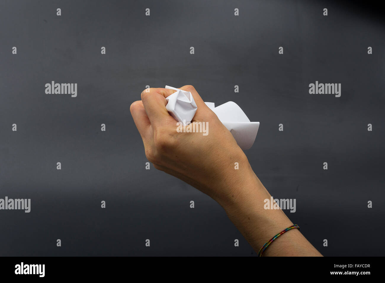 Crumpling sheet hi-res stock photography and images - Alamy