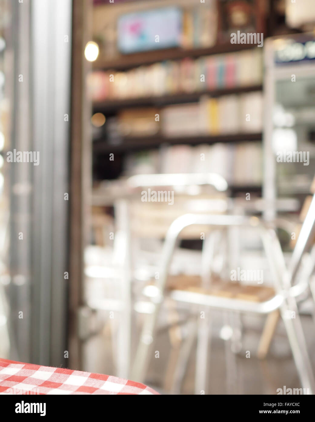 Blurred coffee shop background Stock Photo - Alamy