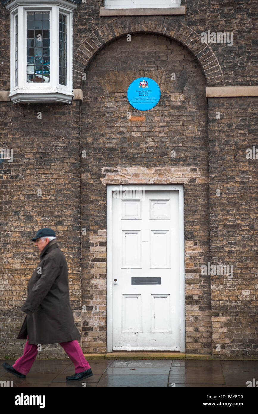 The former home of Henry Morris, Cambridge, England Stock Photo - Alamy