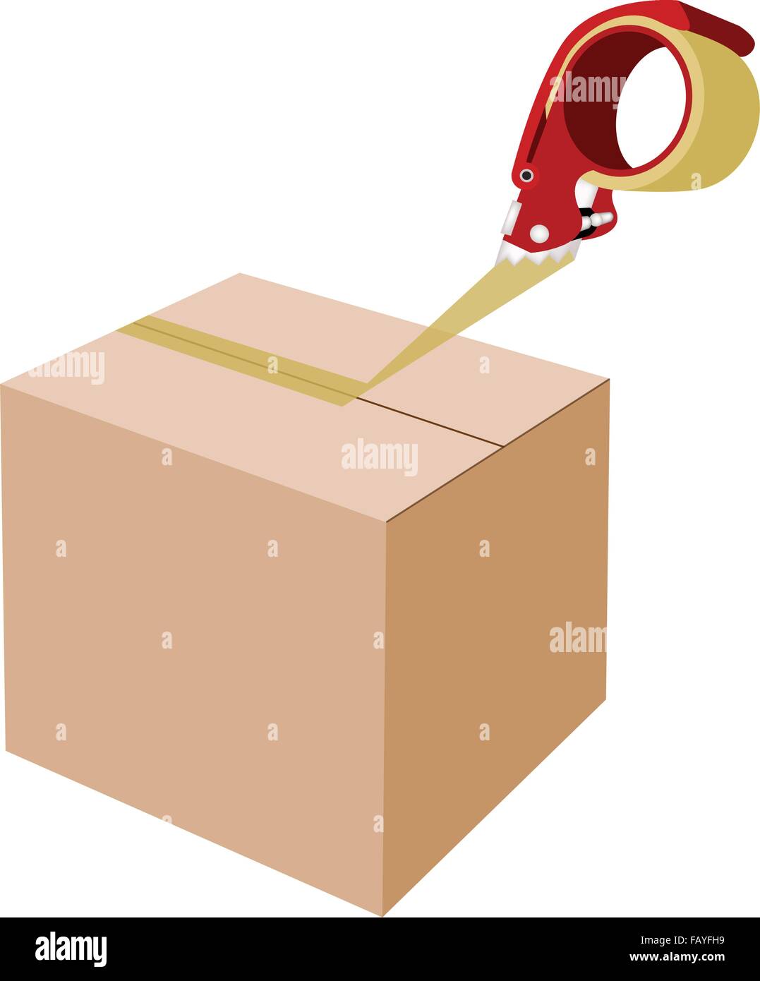 Storage dispenser box Stock Vector Images - Alamy
