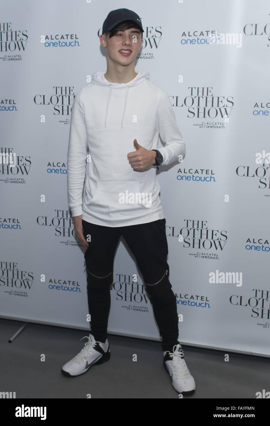 The Clothes Show 2015 - Day 3 Featuring: Jack Simms Where: Birmingham, United Kingdom When: 06 ...