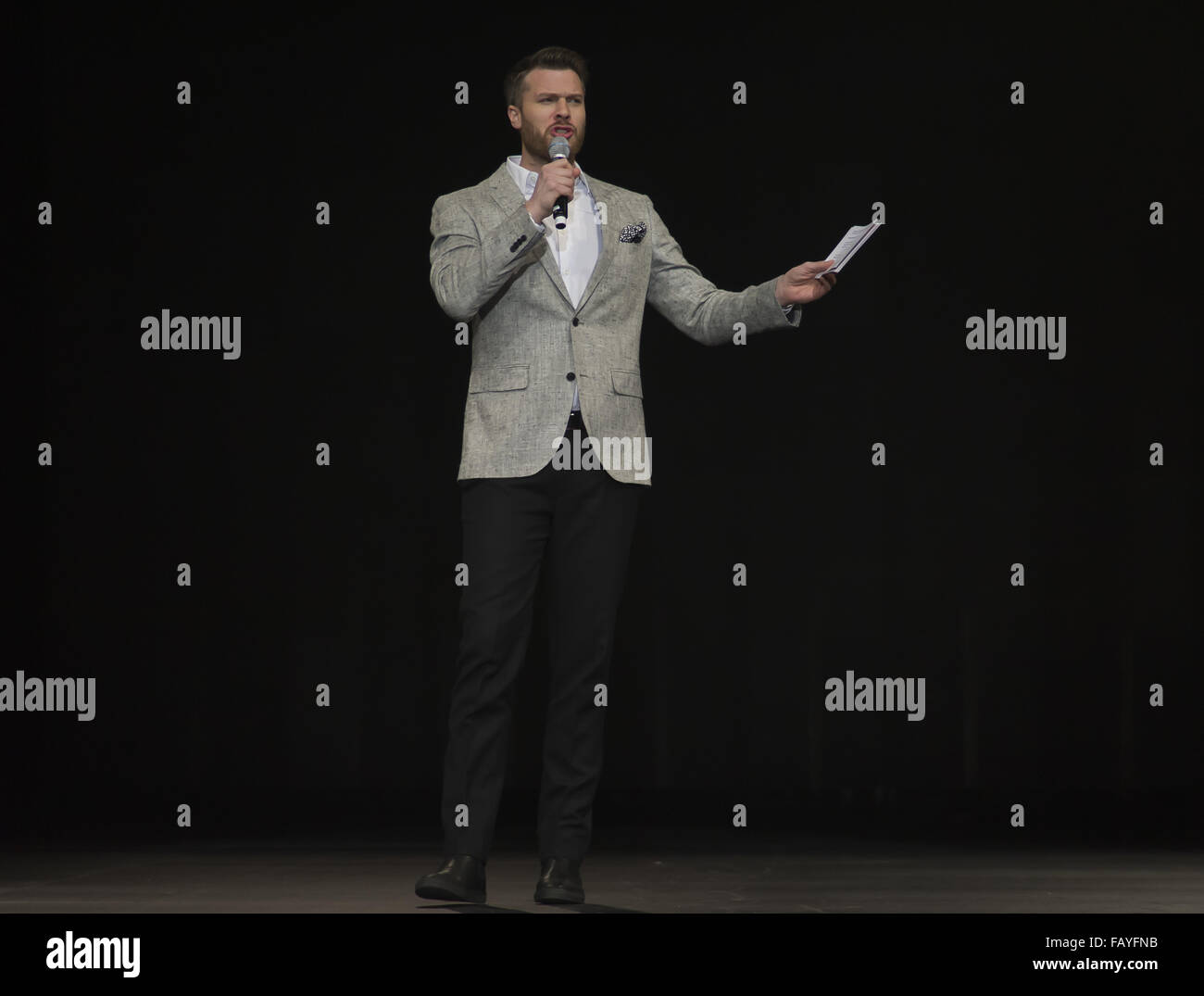 The Clothes Show 2015 - Day 3 Featuring: Rick Edwards Where: Birmingham ...