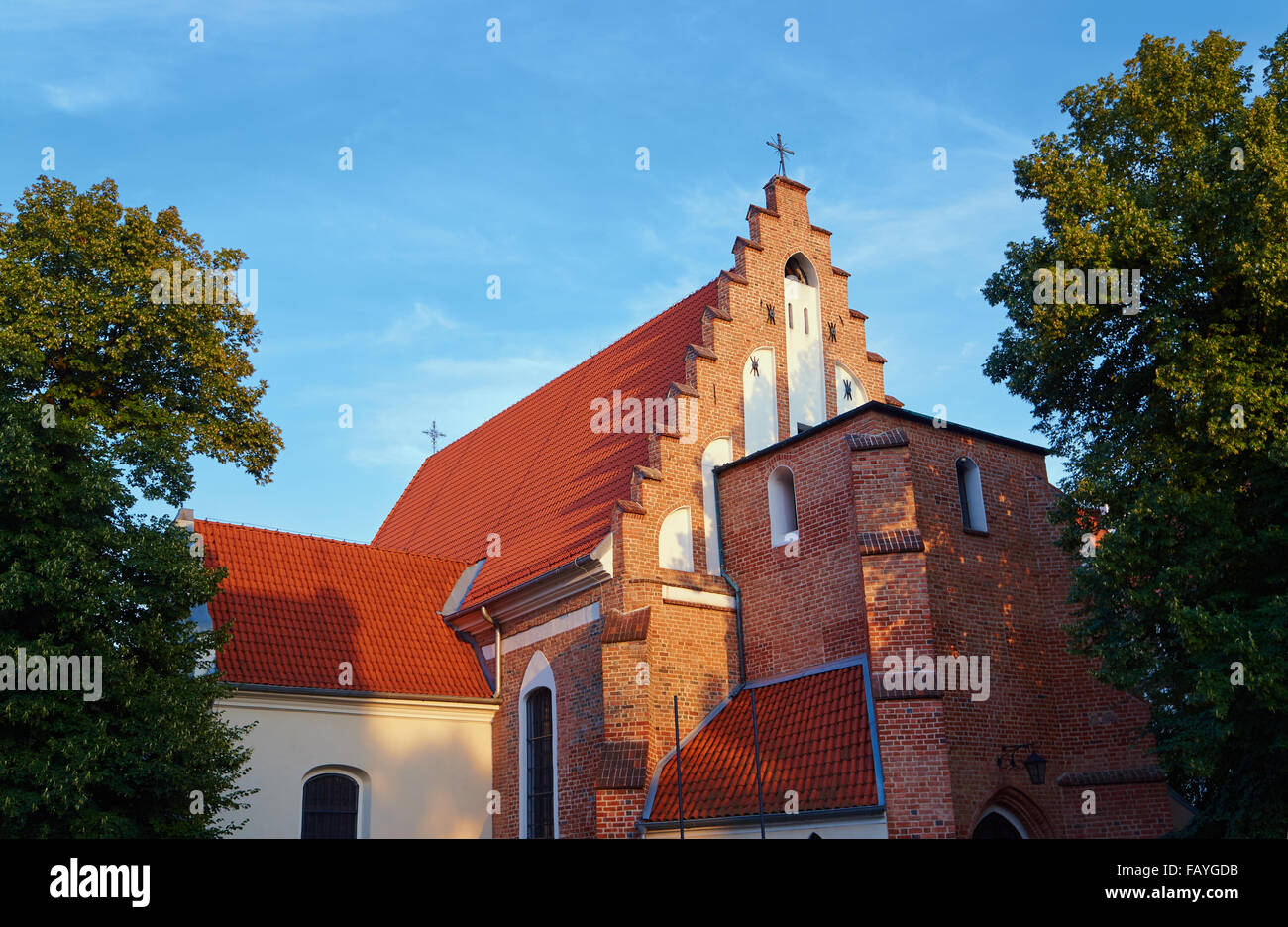 Facade gothic church poznan hi-res stock photography and images - Alamy