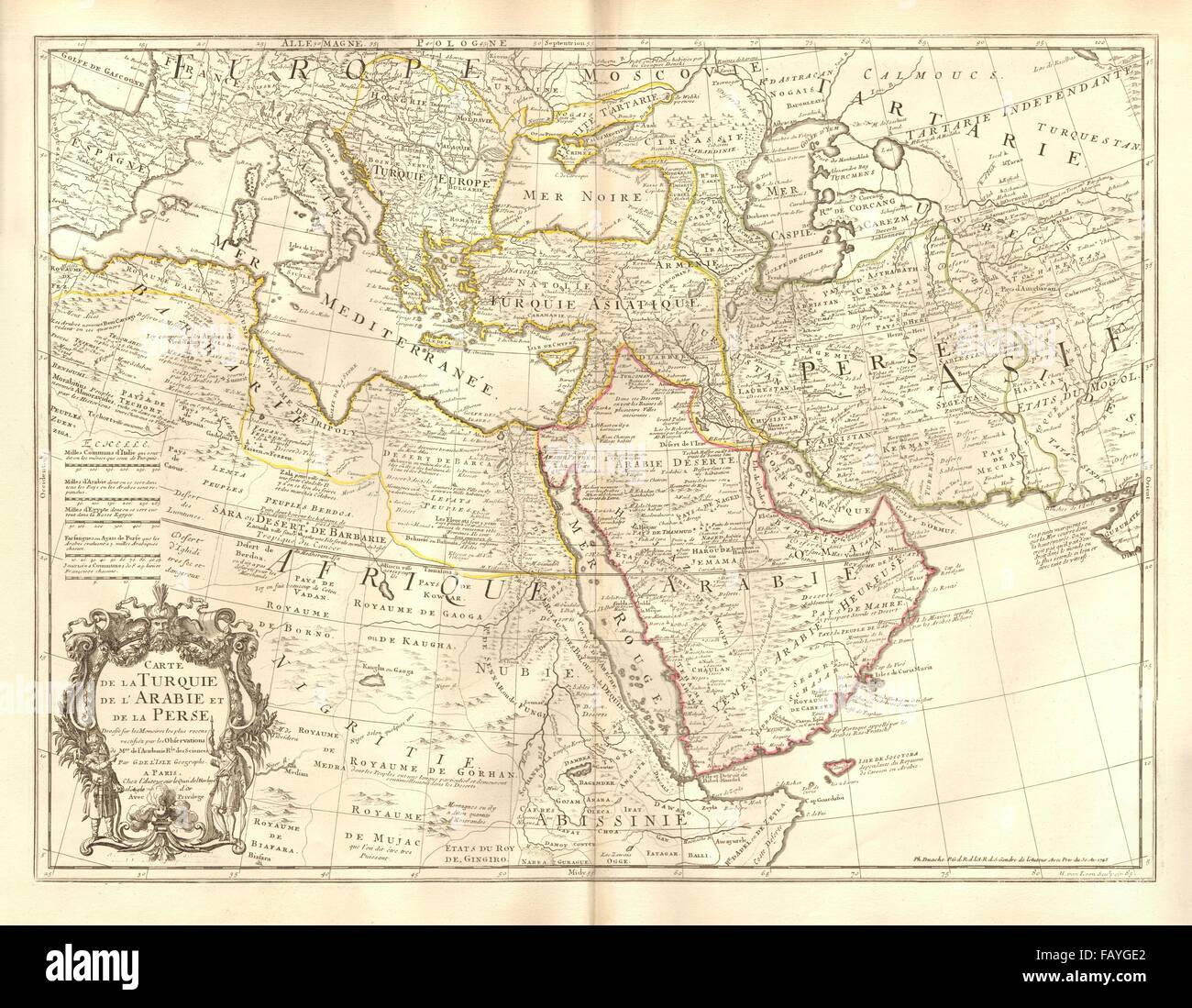 Carte de la perse hi-res stock photography and images - Alamy