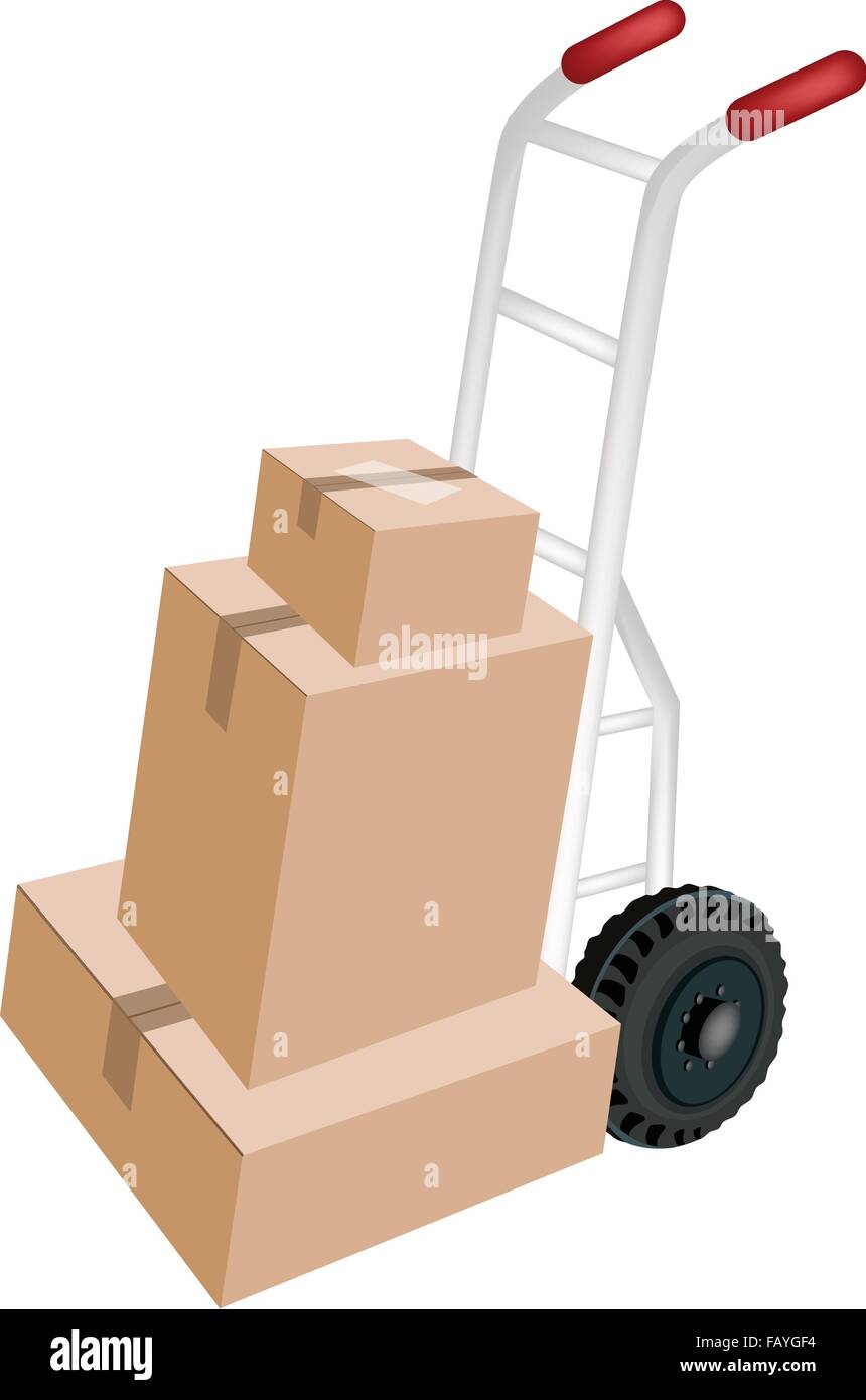 Sealed boxes vector vectors hi-res stock photography and images - Alamy