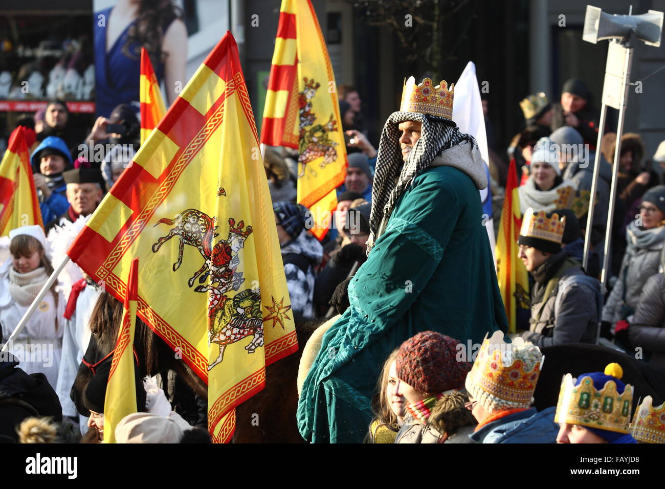 Three wise men and herod hi-res stock photography and images - Alamy