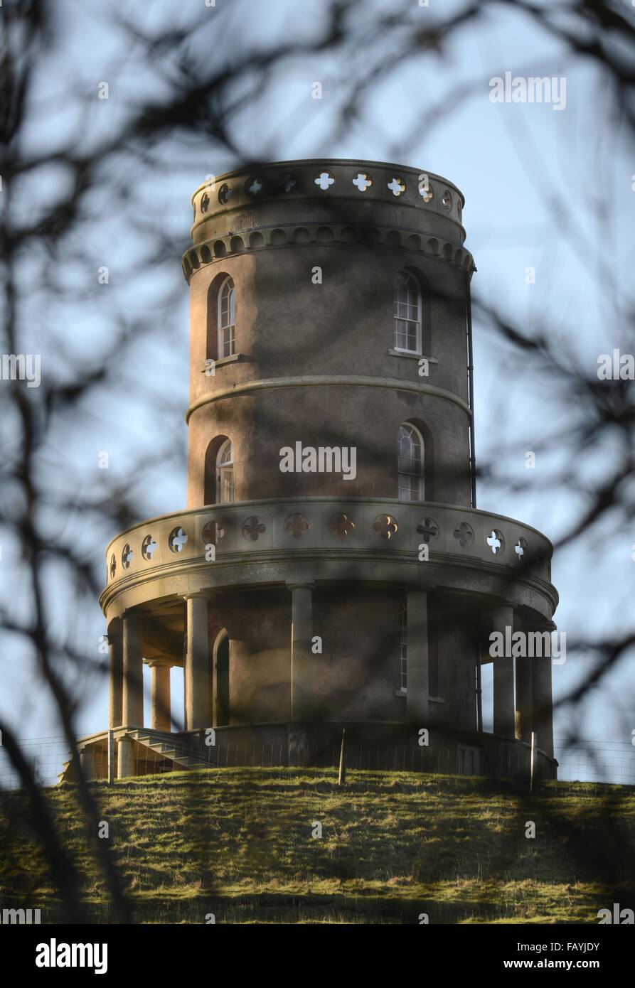 Clavell Tower, also known as Clavell Folly or the Kimmeridge Tower ...
