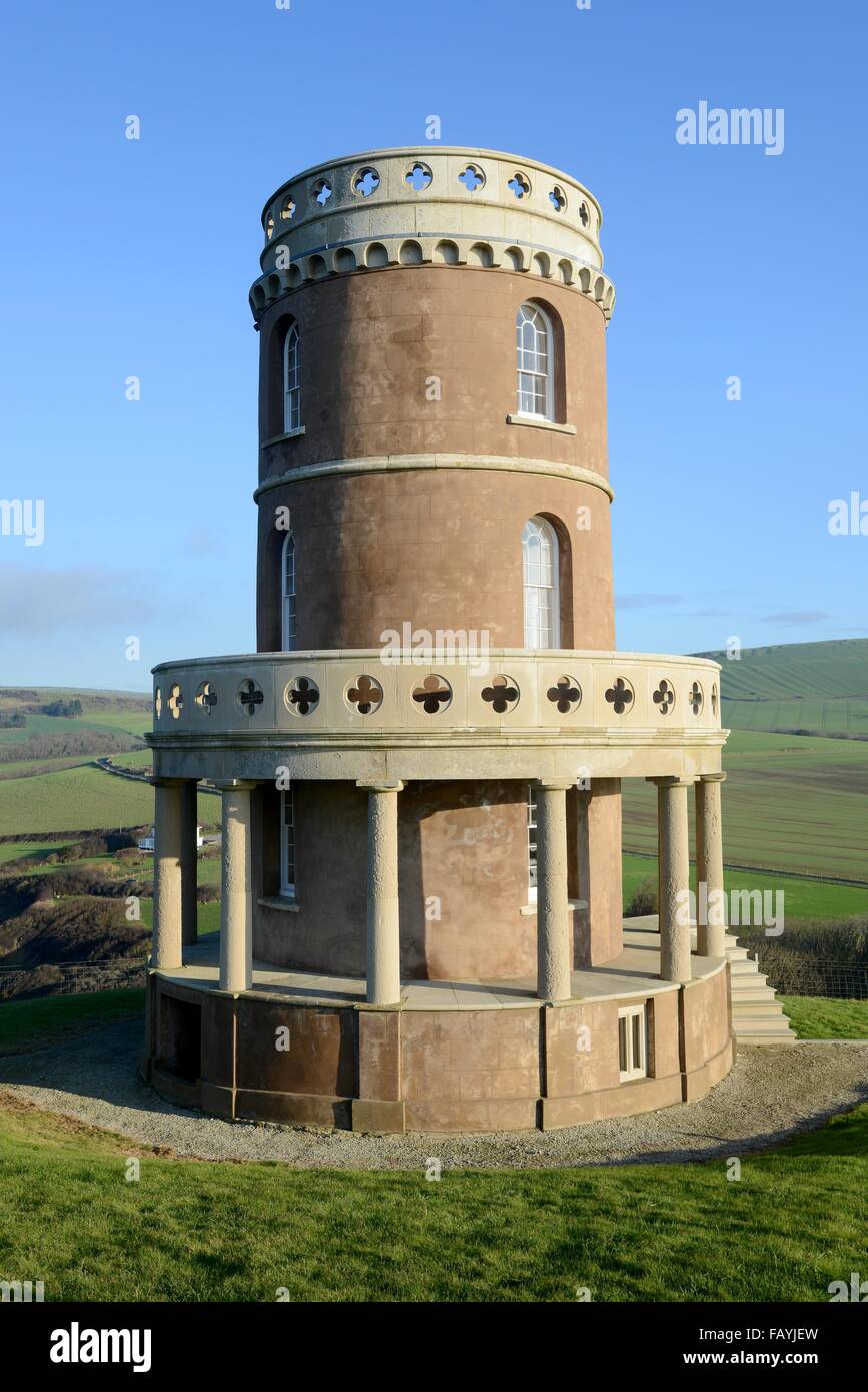 Clavell Tower, also known as Clavell Folly or the Kimmeridge Tower ...