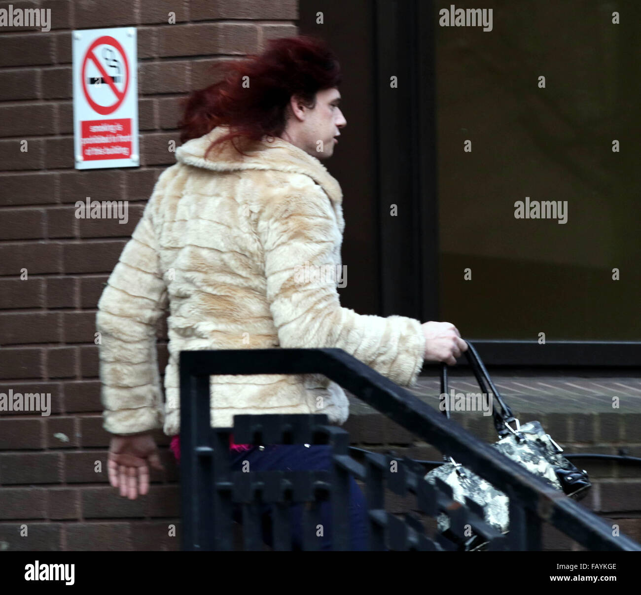 Portsmouth, Hampshire Wednesday 6th January 2016 Davina Ayrton outside ... Portsmouth, Hampshire Wednesday 6th January 2016 Davina Ayrton outside ...