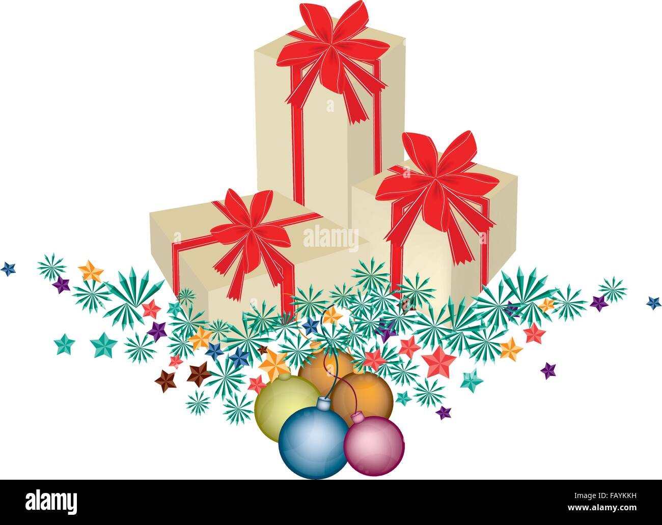 Perfect xmas tree Stock Vector Images - Alamy