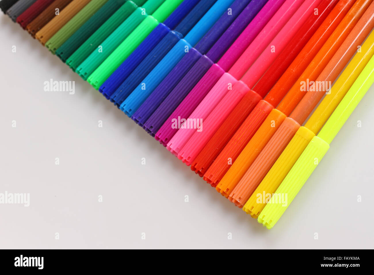 Colorful Markers High Resolution Stock Photography and Images - Alamy