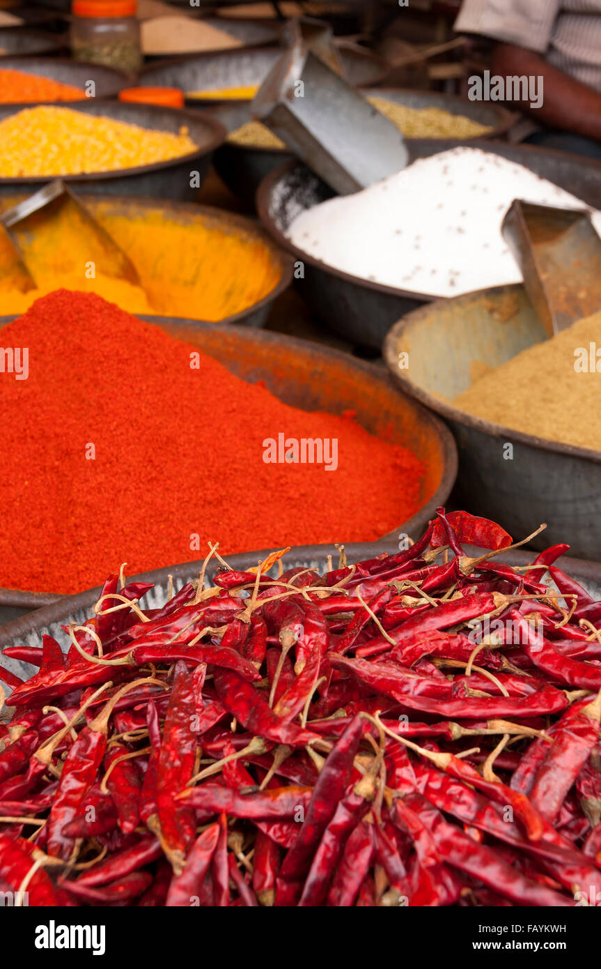 Spices india indian hi-res stock photography and images - Alamy