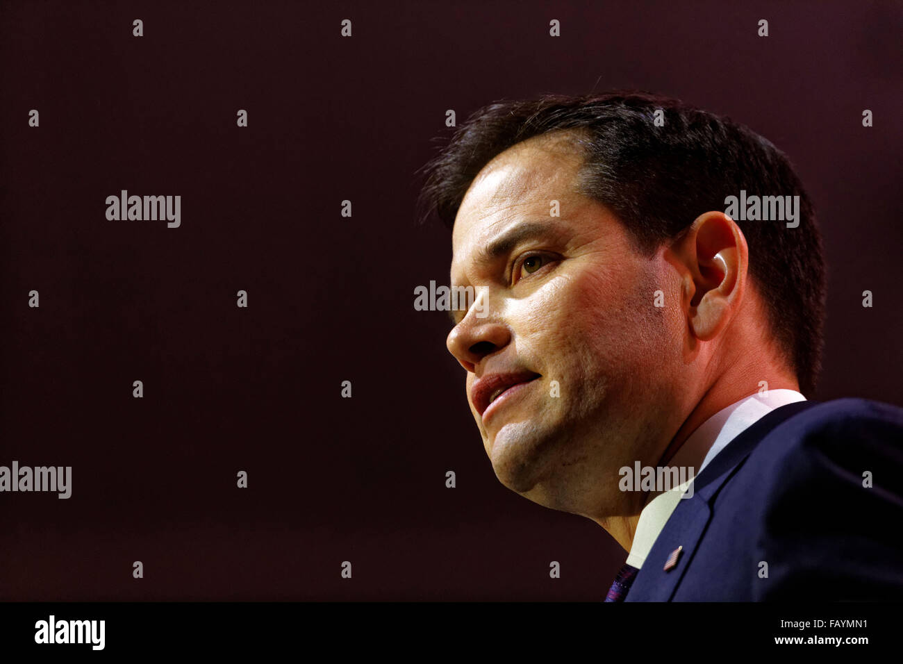 Washington, D.C. 5 March, 2014. Senator Marco Rubio of Florida pictured ...