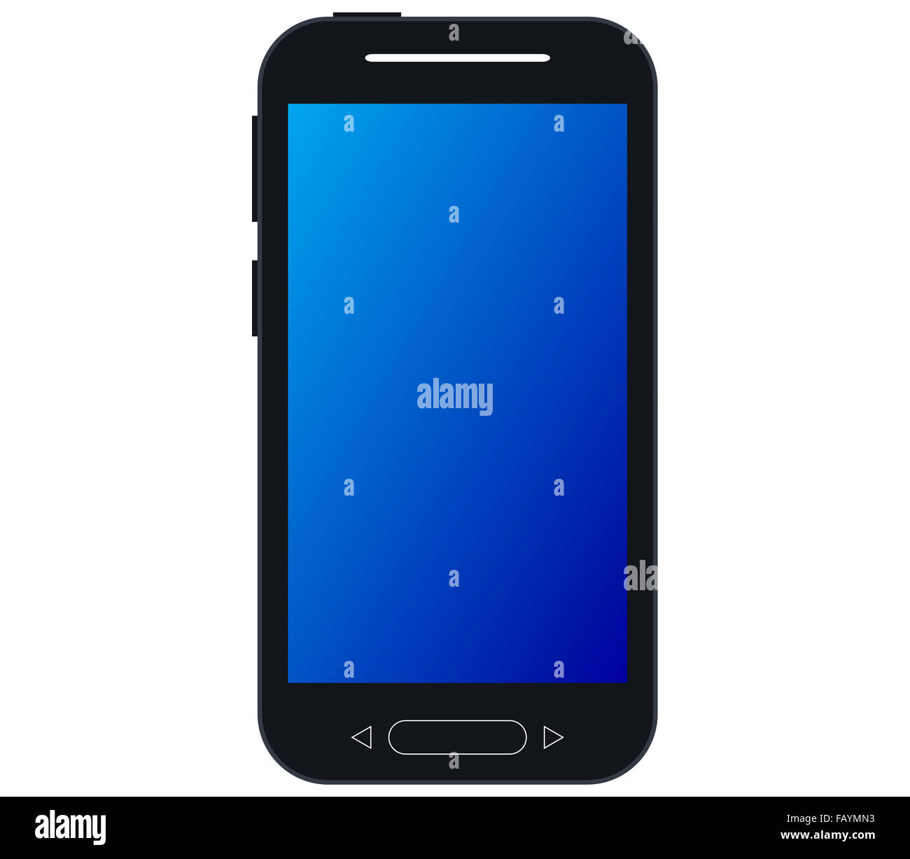 phone on white background Stock Photo - Alamy
